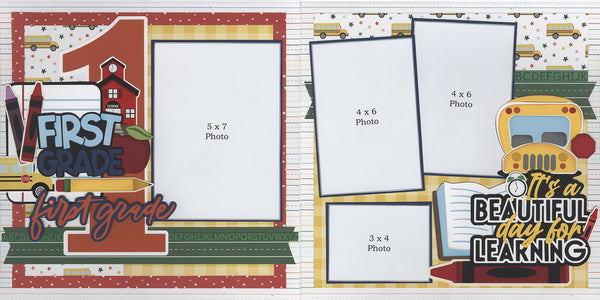 School Series: First Grade – The-Whole-Kit-N-Kaboodle