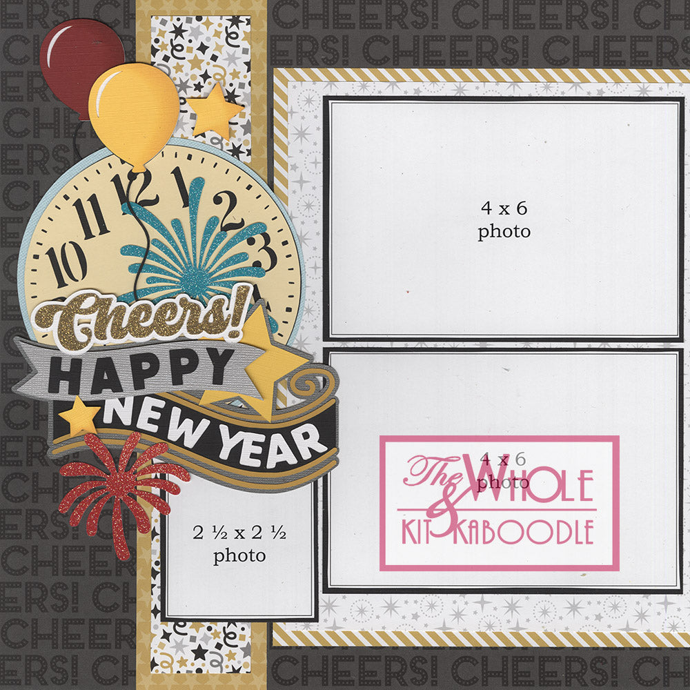 *Kit Club Exclusive* TITLE DIECUT SUPPLEMENT: Happy New Year – The ...